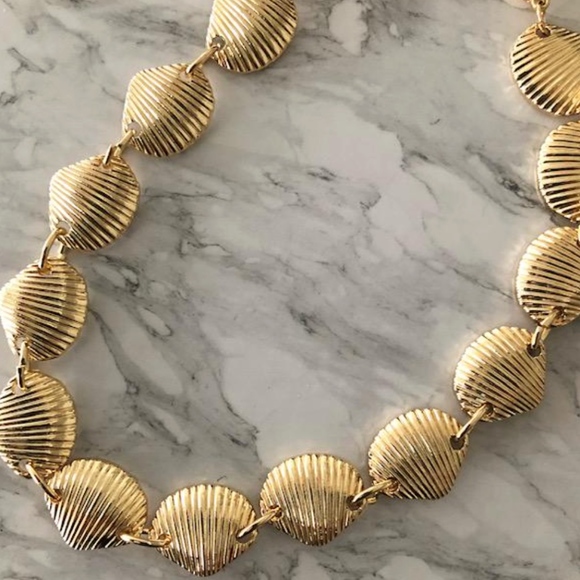 Jewelry | Gold Laguna Shell Choker Necklace | Poshmark